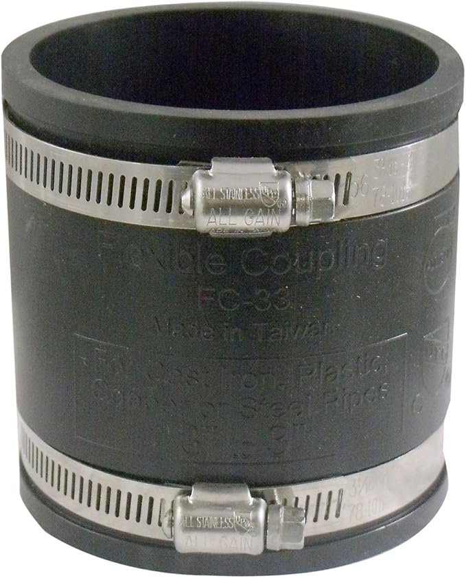 3 FLEXIBLE COUPLING" - Pipe Fittings - Amazon.com