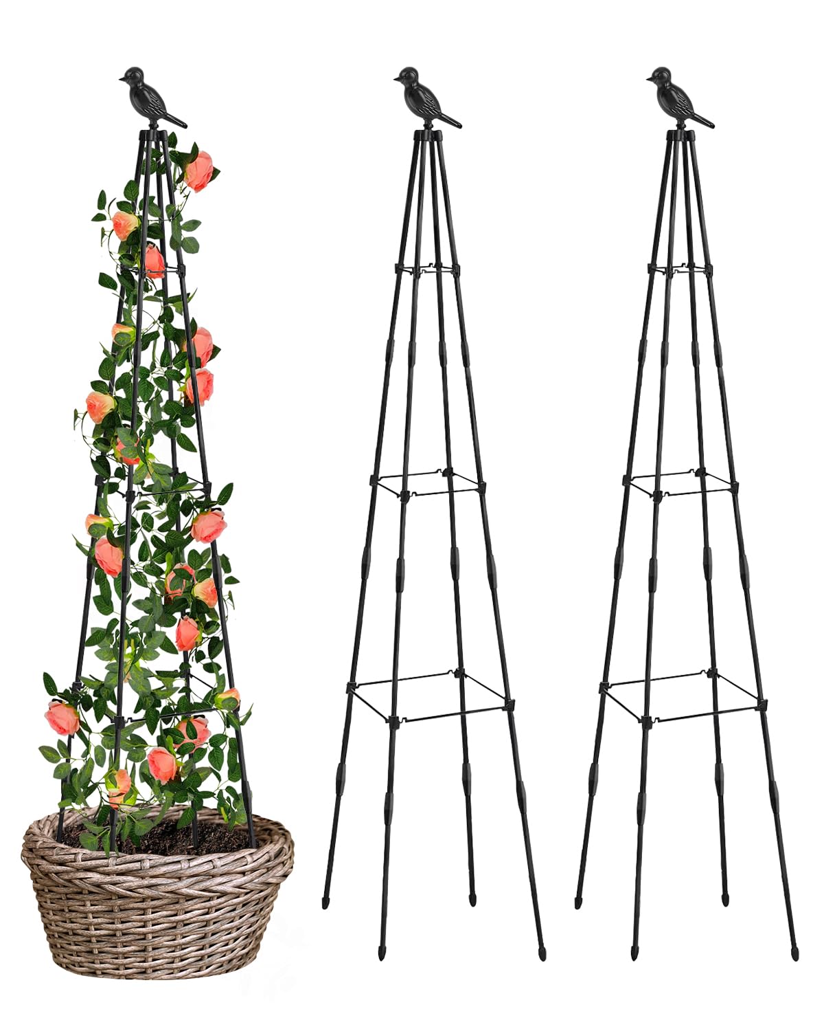 Mua Trellis for Climbing Plants Outdoor, 2 Pack Plant Trellis Support ...
