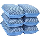 Amazon.com: Miracle Microfiber Kitchen Sponge by Scrub-It - Non-Scratch ...