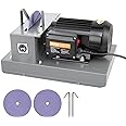 Amazon.com: VEVOR Lawn Mower Blade Sharpener - 2/3HP 500W Grinder with 7-inch Ceramic Wheel ...