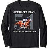 Amazon.com: Secretariat 1973 horse racing T-Shirt : Clothing, Shoes ...