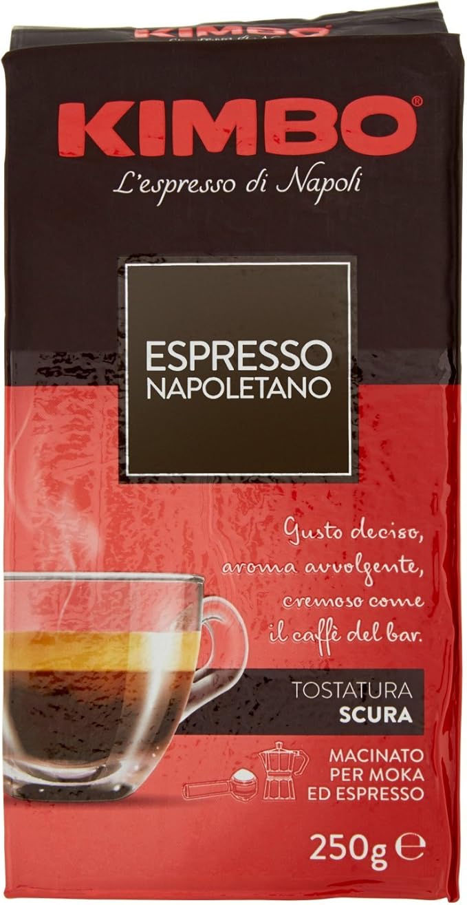 Kimbo - Caffe' Espresso Napoletano - 250 g: Amazon.it: Alimentari e ...