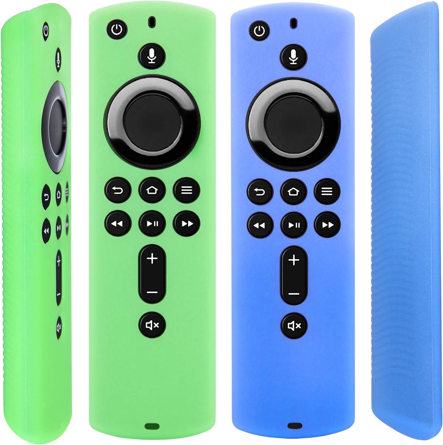 Amazon.com: [2 Pack] Semi-Transparent Remote Case for Fire TV Stick 4K ...