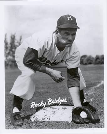 Amazon.com: Rocky Bridges Brooklyn Dodgers 8x10 Photo : Sports & Outdoors
