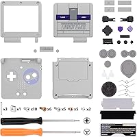 Amazon.com: IPS Ready Upgraded eXtremeRate Classic SNES Style Custom ...