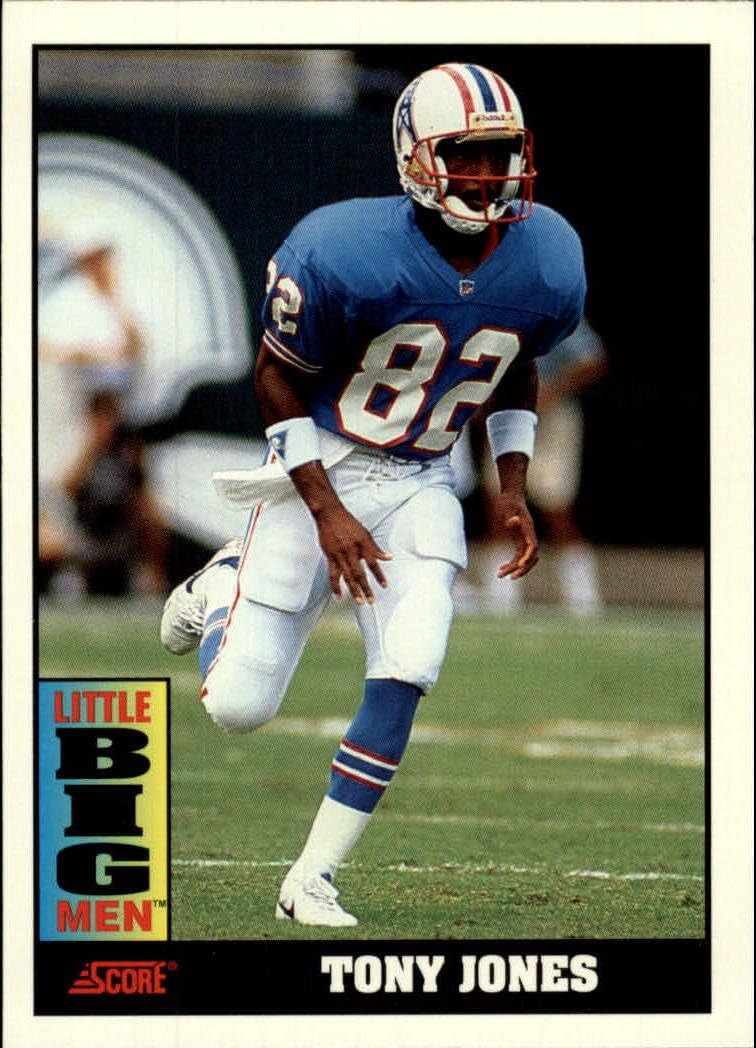 1992 Score #527 Tony Jones WR LBM at Amazon's Sports Collectibles Store