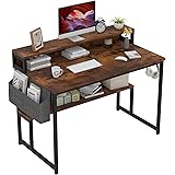 Tangkula Extendable Computer Desk, Small Writing Desk with Pull Out ...