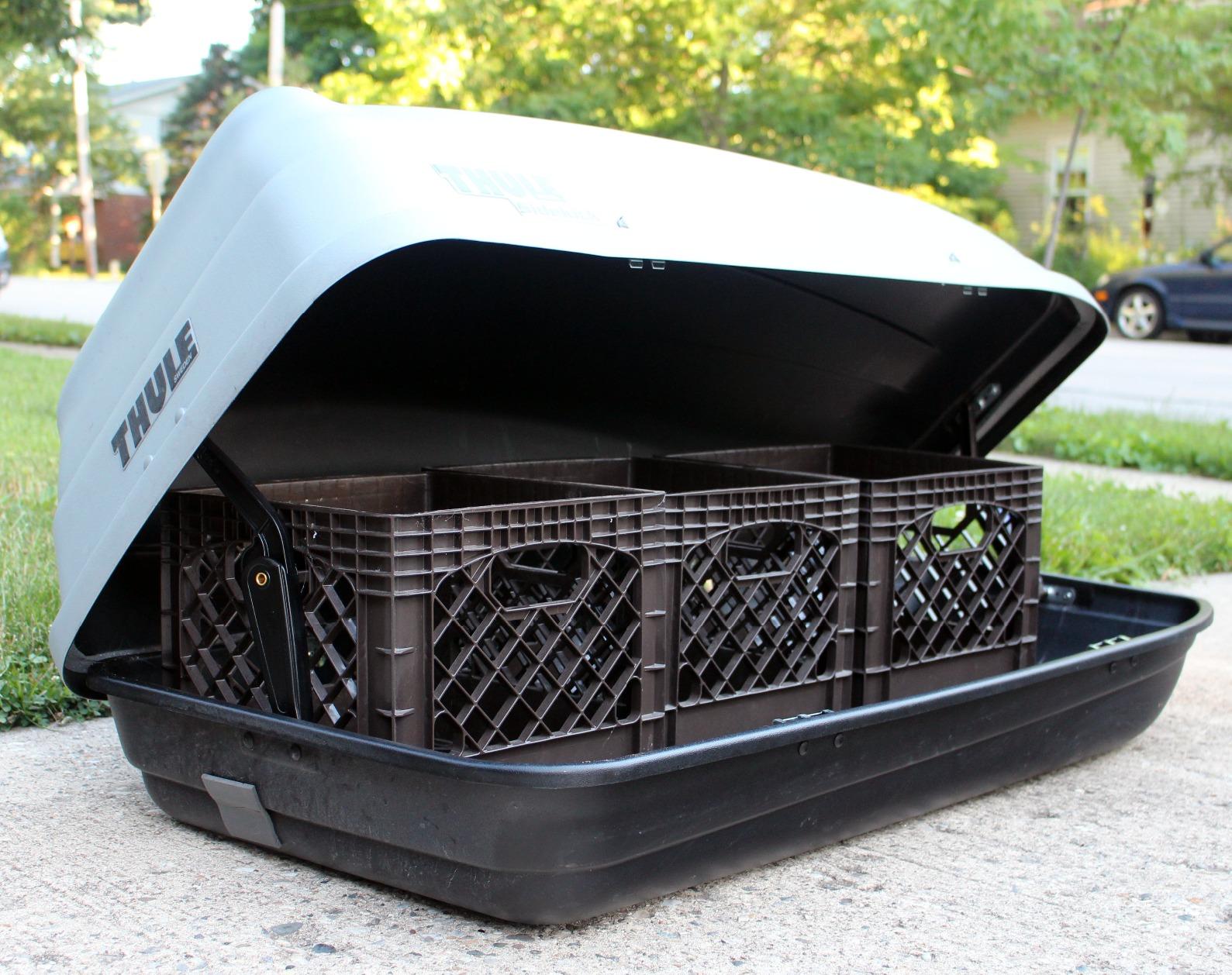 $43/mo - Finance Thule SideKick Rooftop Cargo Box | Buy Now, Pay Later