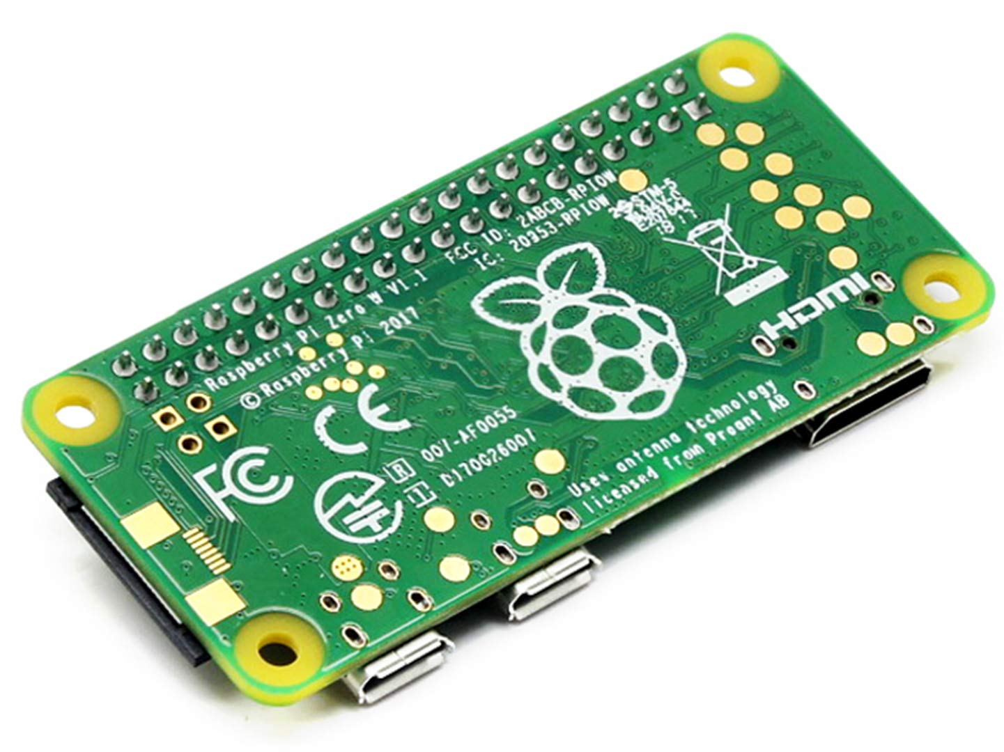 Mua Built-in WiFi and Bluetooth Pi Zero WH, Zero WH Package Comes with Raspberry Pi Zero W with ...