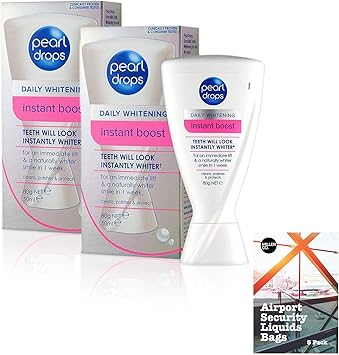 Pearl Drops Instant Boost | Daily Teeth Whitening Toothpaste | 2 Packs ...