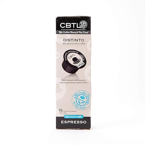 The Coffee Bean & Tea Leaf Distino Espresso Single-Serve CBTL Capsules for The Coffee Bean & Tea ...