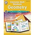Amazon.com: Mark Twain Geometry Interactive Notebook, Grades 6-8 Math ...