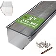 Hoopmon Gutter Guard – 100% Stainless-Steel Heavy-Duty Mesh, 200 FT ...