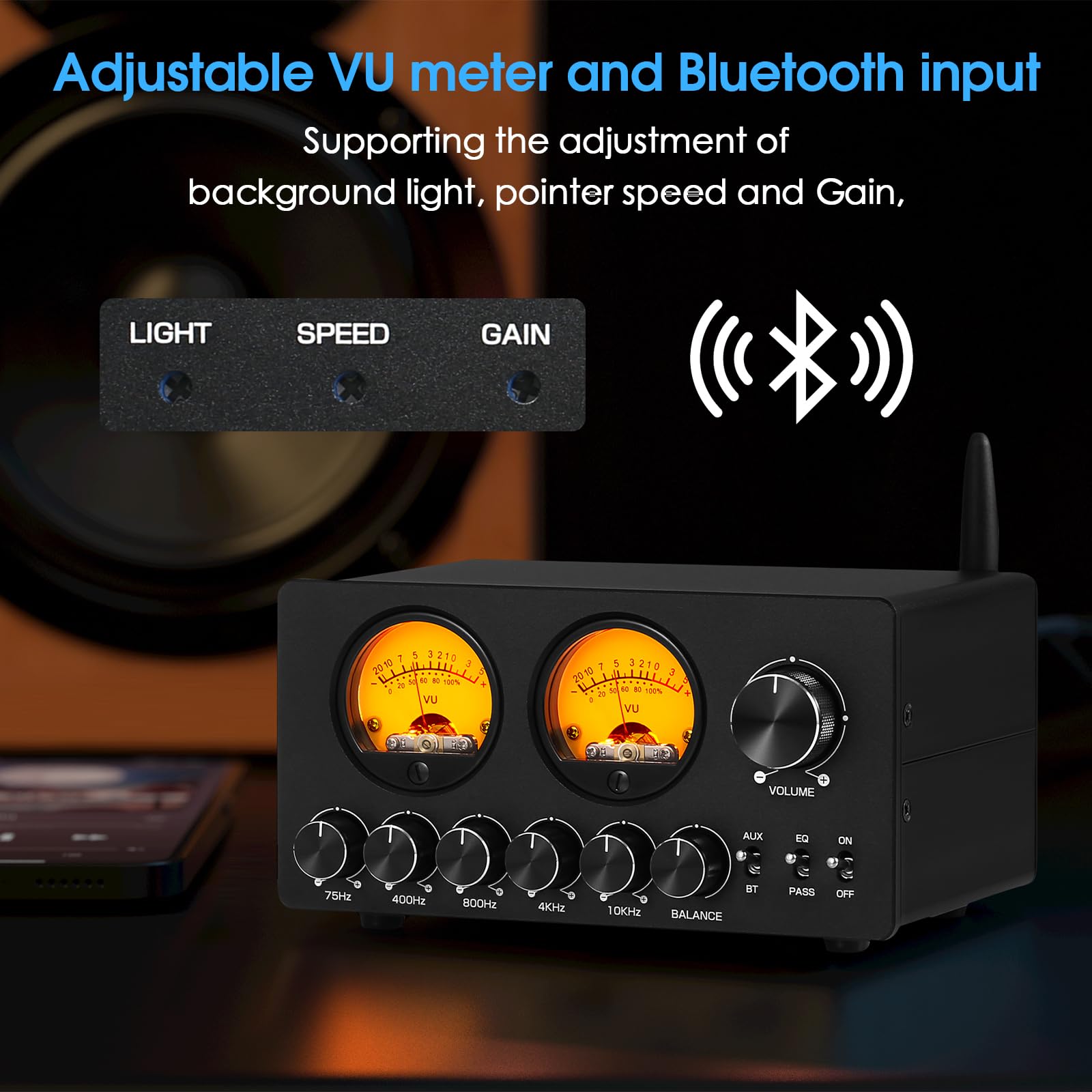 Mua Douk Audio 5 Band Equalizer Bluetooth EQ Preamp for Home Stereo ...
