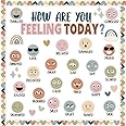 Amazon.com: BOHO Feeling Bulletin Board Set Mental Health Classroom ...