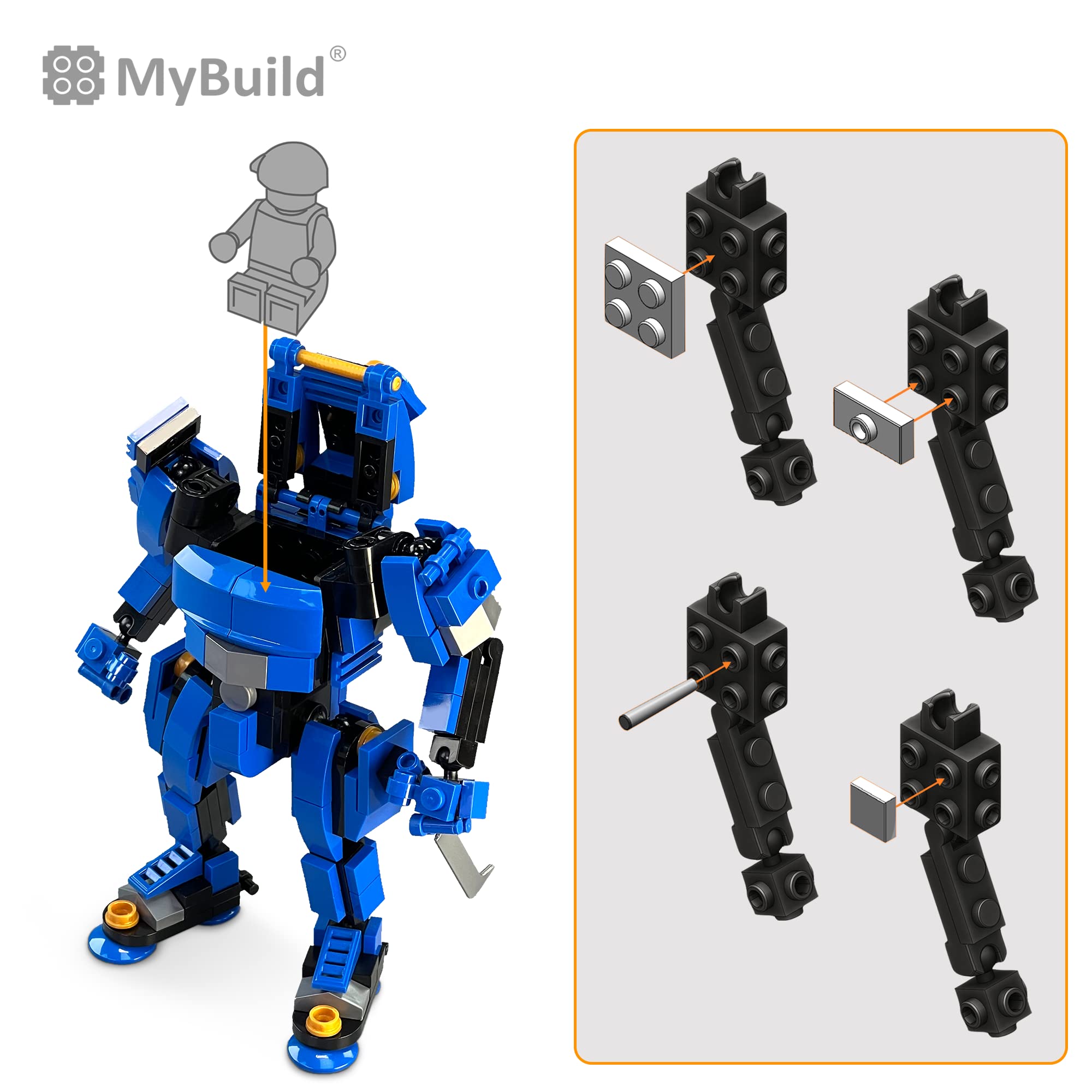 Mua Mecha Frame Sci-Fi Series Keiji 2 - Manga Inspired Futuristic Robot ...