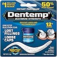 Amazon.com : DENTEMP Maximum Strength Dental Repair 2.2 g : Tooth ...