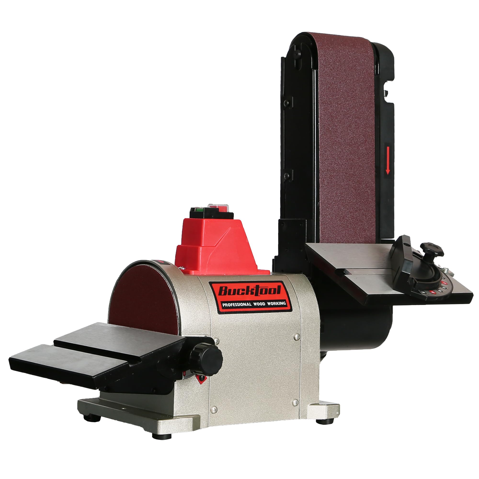 Mua BUCKTOOL 500W Bench Belt Sander for Woodworking, 100x914 mm Belt ...