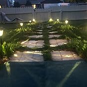 SOLPEX Solar Path Lights Outdoor, 6 Pack LED Solar Pathway Lights ...