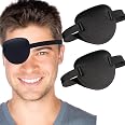 Amazon.com: RIKEYO 2 Pcs Eye Patches,Eye Patch for Adults,3D Adjustable ...
