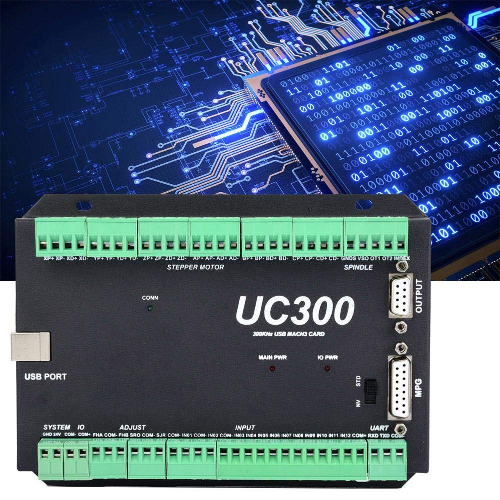 Motion Controller – UC300 Motion Controller for Mach3 With USB ...