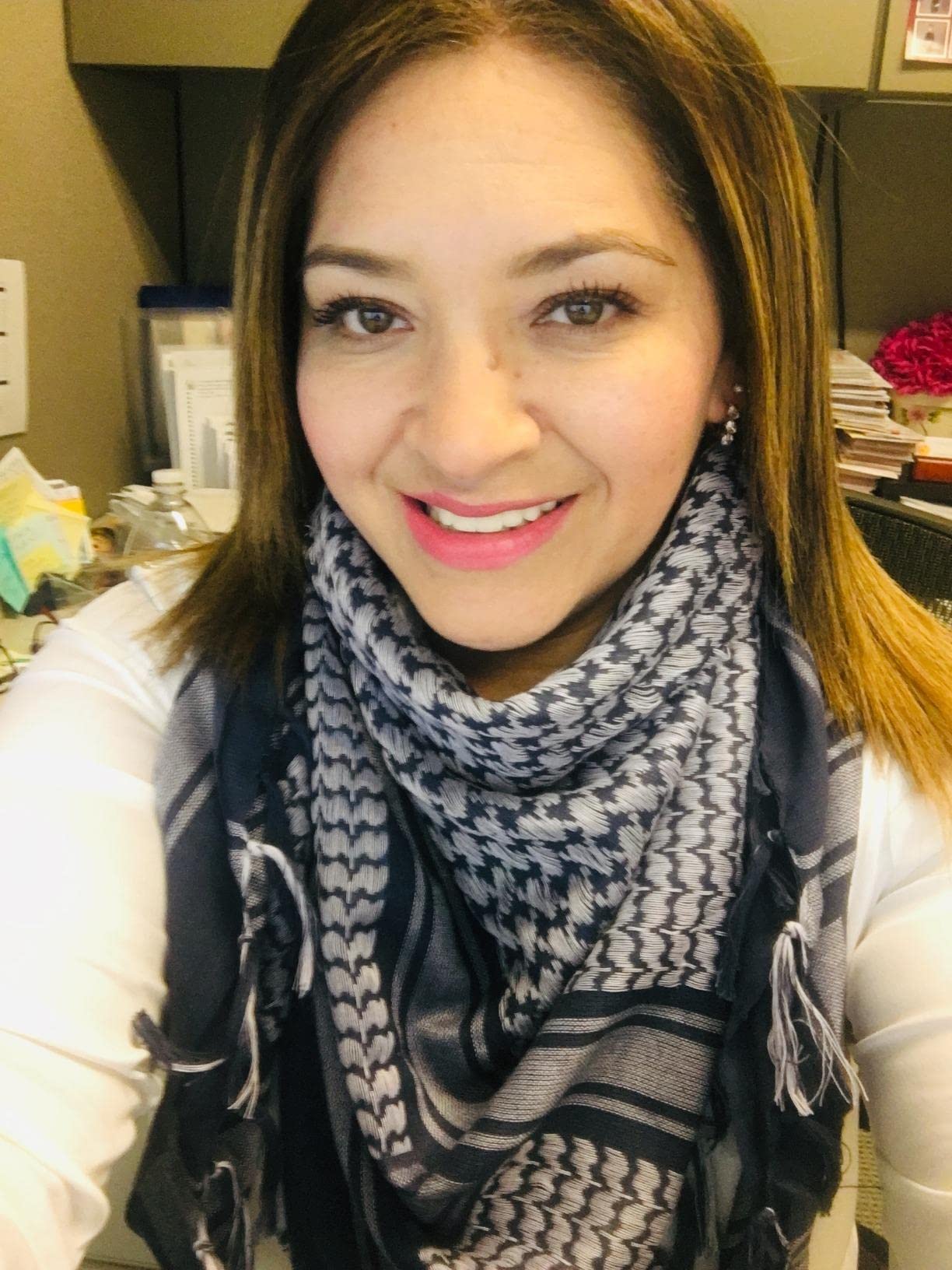 Explore Land Cotton Shemagh - Bufanda táctica para el desierto (azul)