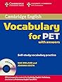 Cambridge Grammar for PET Book with Answers and Audio CD: Self-Study ...