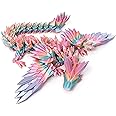 Amazon.com: Flavery 3D Printed Dragon - 18 inch Flying Dragon with Wings, XL Articulated Winged ...