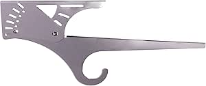 Amazon.com: Sloped Ceiling Clothes Rod & Shelf Bracket (Chrome Finish ...