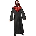 Amazon.com: Rubie's Costume Alien Hooded Robe With Mask, Black/Red ...