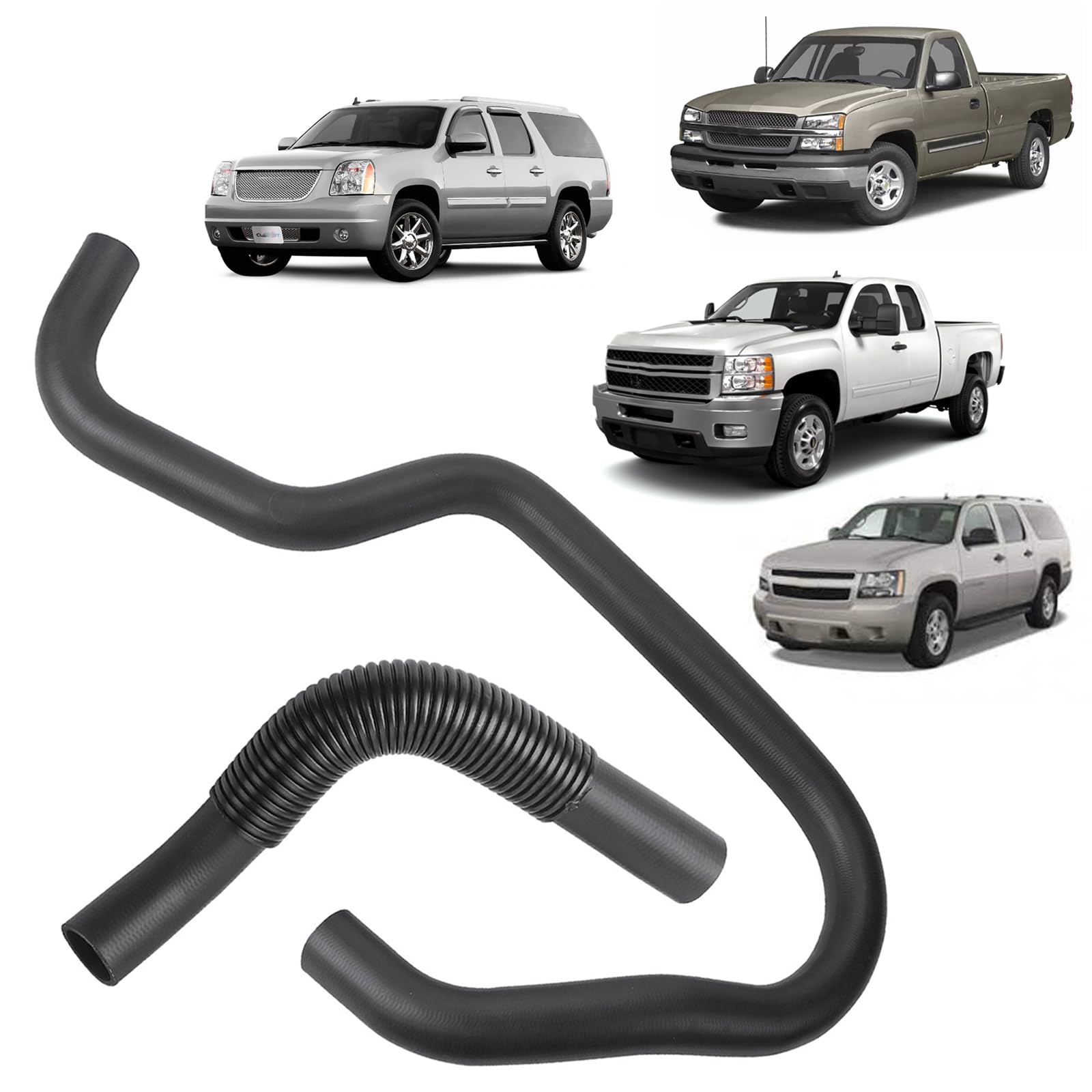 Dtomi Engine Upper & Lower Radiator Coolant Hose, Coolant Water Pipe Compatible With Chevy GMC ...