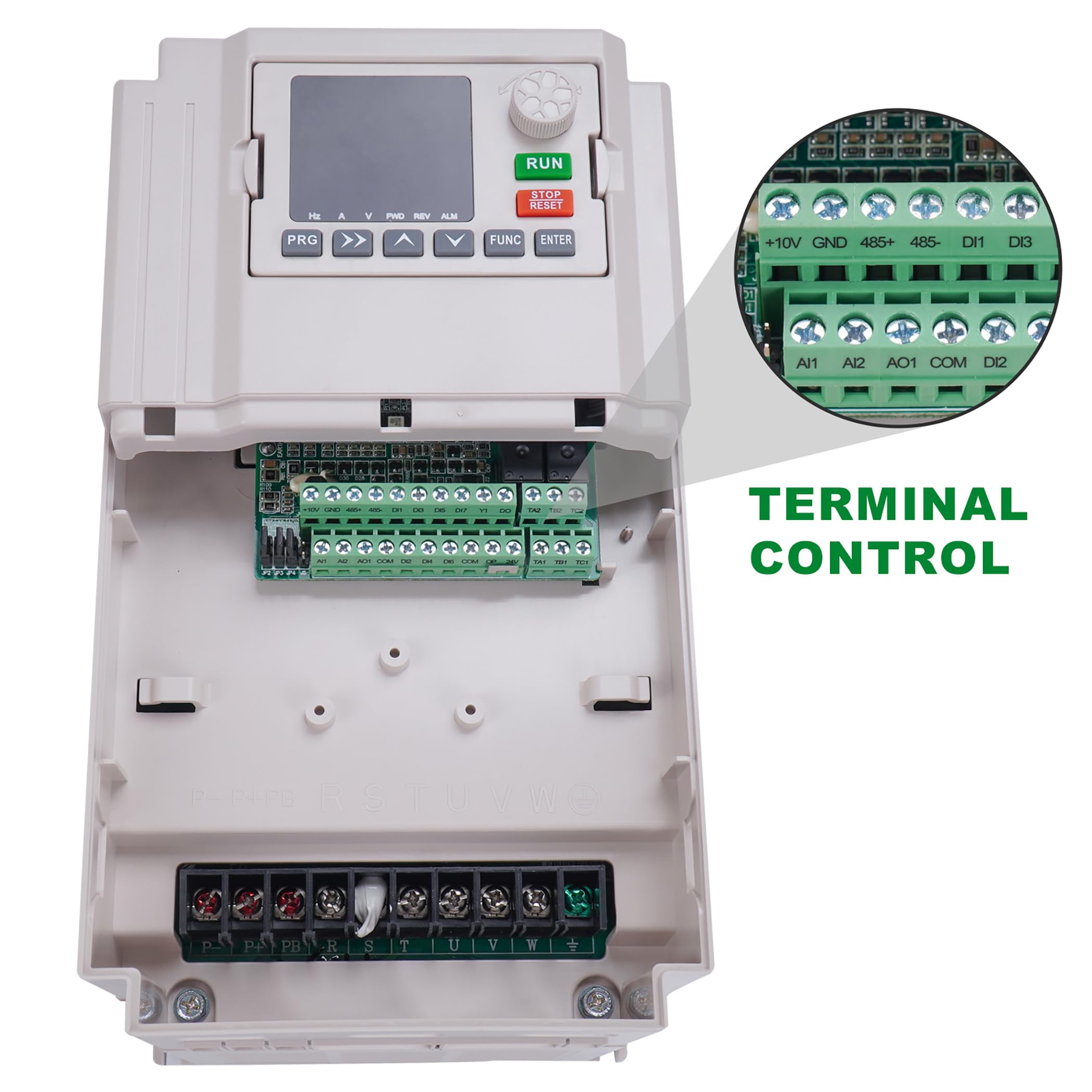 Mua LAPOND High Performance 2.2KW 3HP VFD 220V 10A Output Variable Frequency Drive Single Phase ...