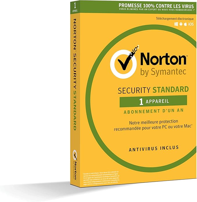 Symantec Norton Security Standard 3.0 Fr 1 user 1 device 12m card ...