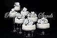 Amazon.com: PLATINUM CAKEWARE 7 Tier Clear Cascade Wedding Cake Stand ...