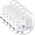 Amazon.com: GlobalRoll Urinary Drainage Bag with Anti-Reflux Chamber, Bedside Drainage Bag 4000 ...