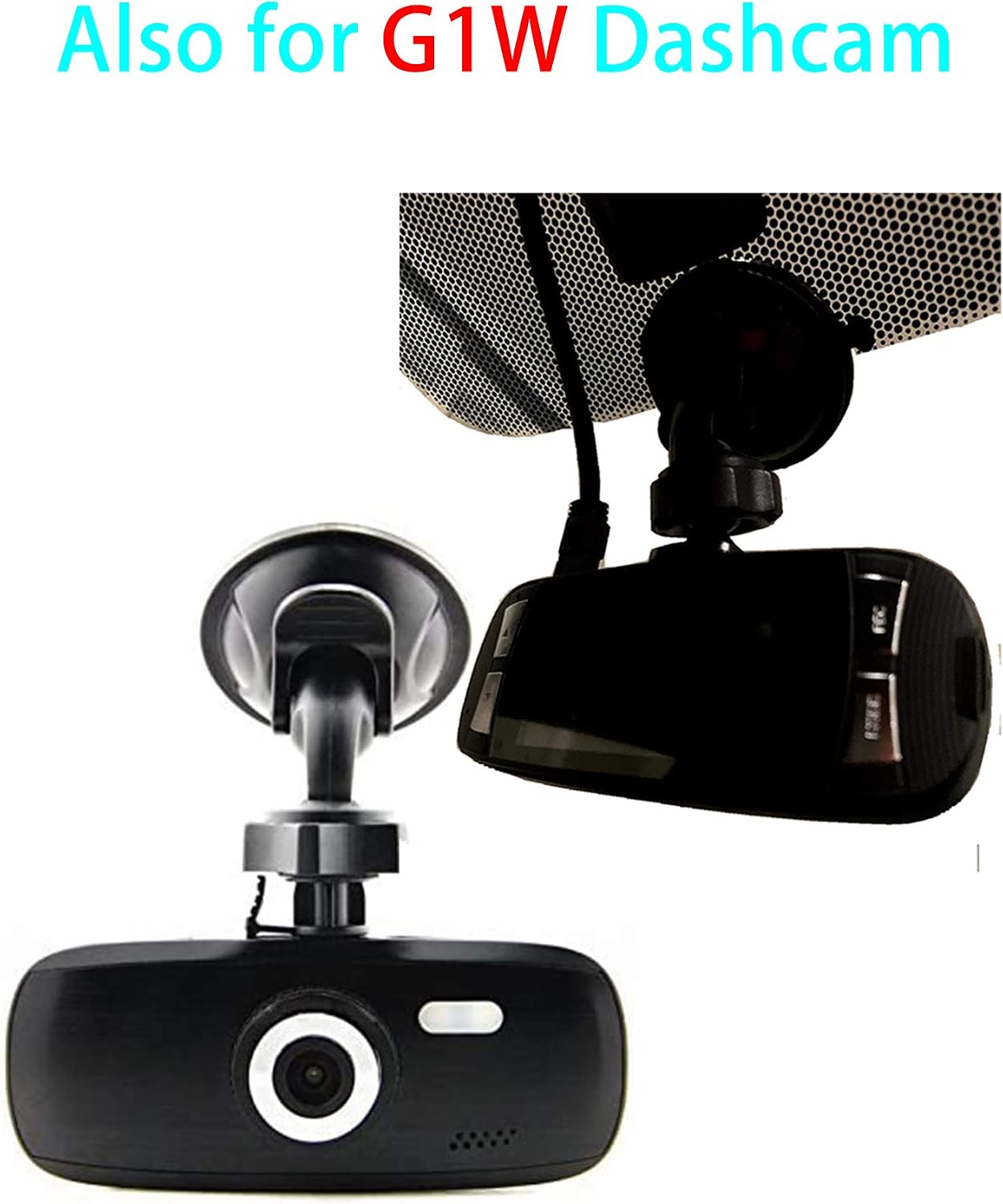 Dash Cam Mount Compatible with Transcend Dash Cam YI Uniden Black Box ...