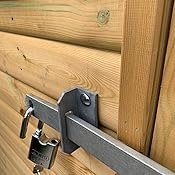 Shed Security Locking Bar: Amazon.co.uk: Garden & Outdoors