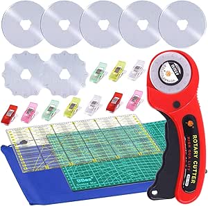 Amazon.com: Swpeet 22Pcs Rotary Cutter Sewing Tools Set, Including 45mm ...