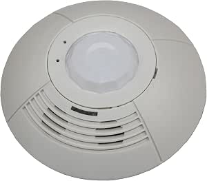 Lutron LOS-CDT-1000-WH Dual Tech Occupancy Sensor Low Voltage, 1000 ...