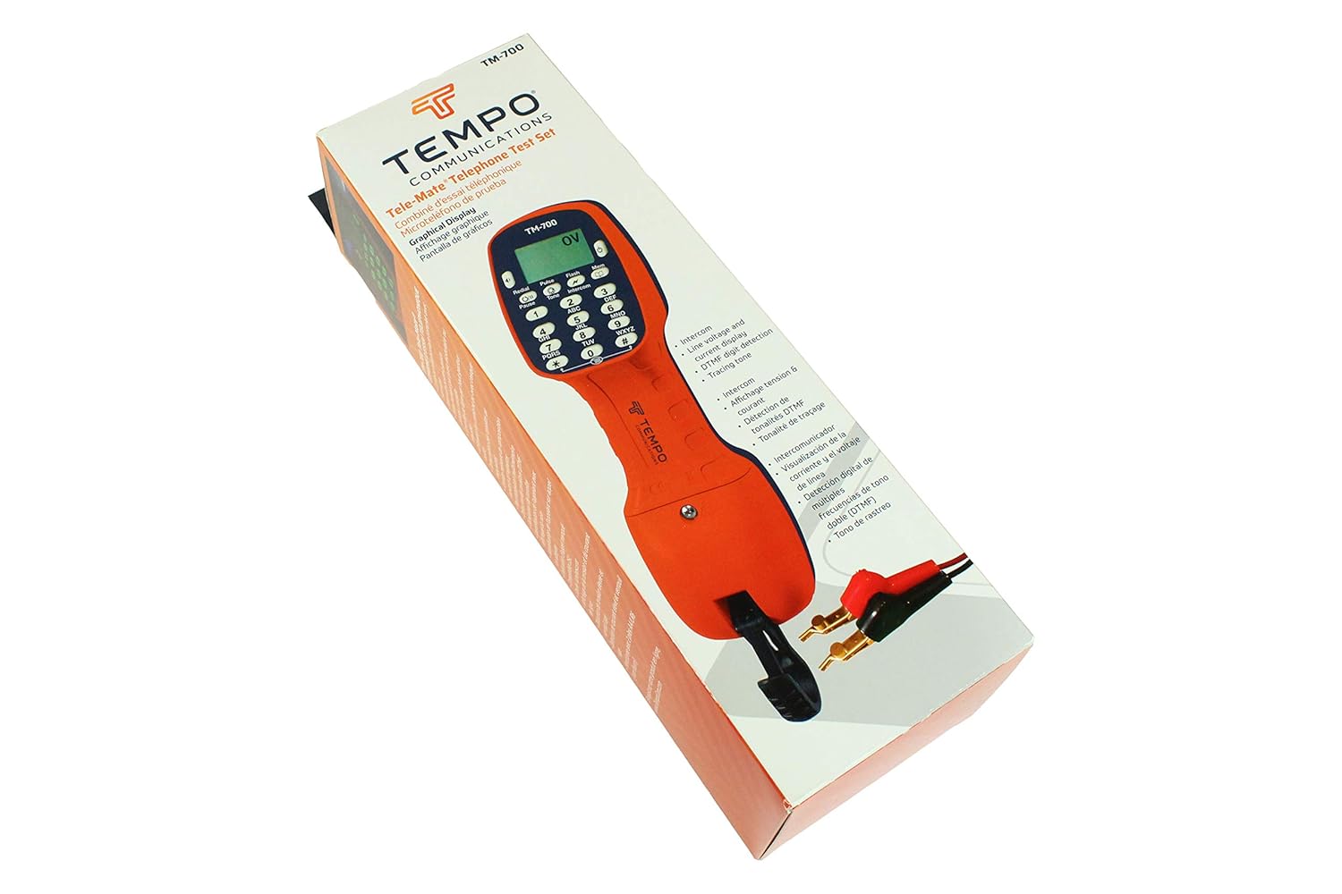 Tempo Communications TM-700 Professional Telephone Test Set with LCD ...