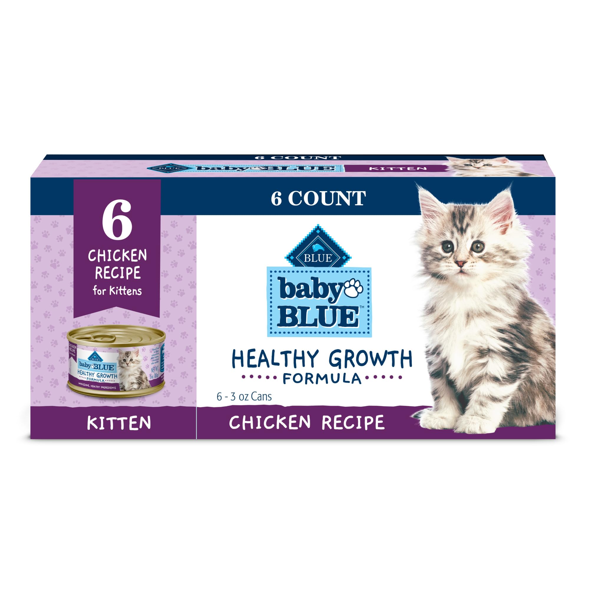 Mua Blue Buffalo Baby BLUE Natural Kitten Wet Cat Food, Healthy Growth ...