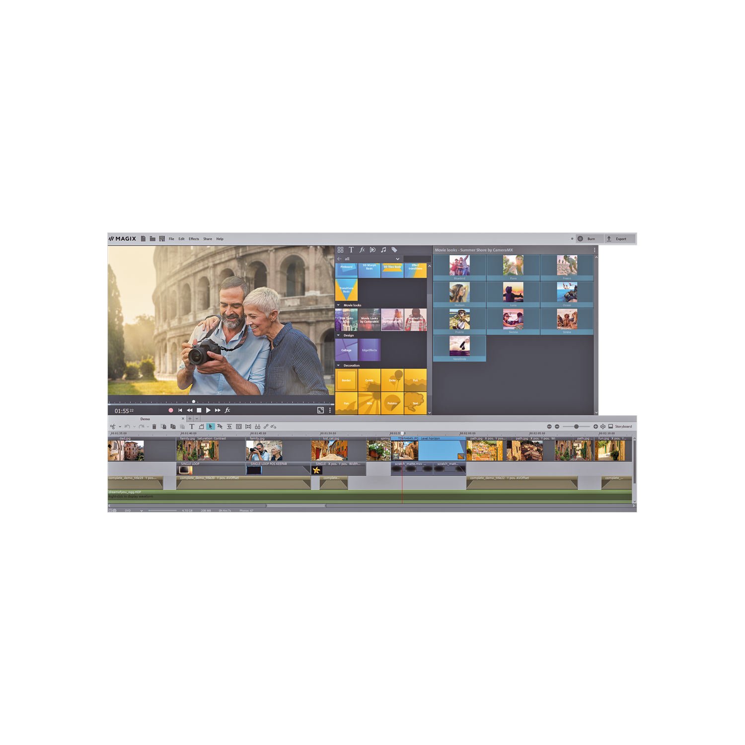 MAGIX Photostory Deluxe - Version 2019 - Create Slideshows the Easy Way ...
