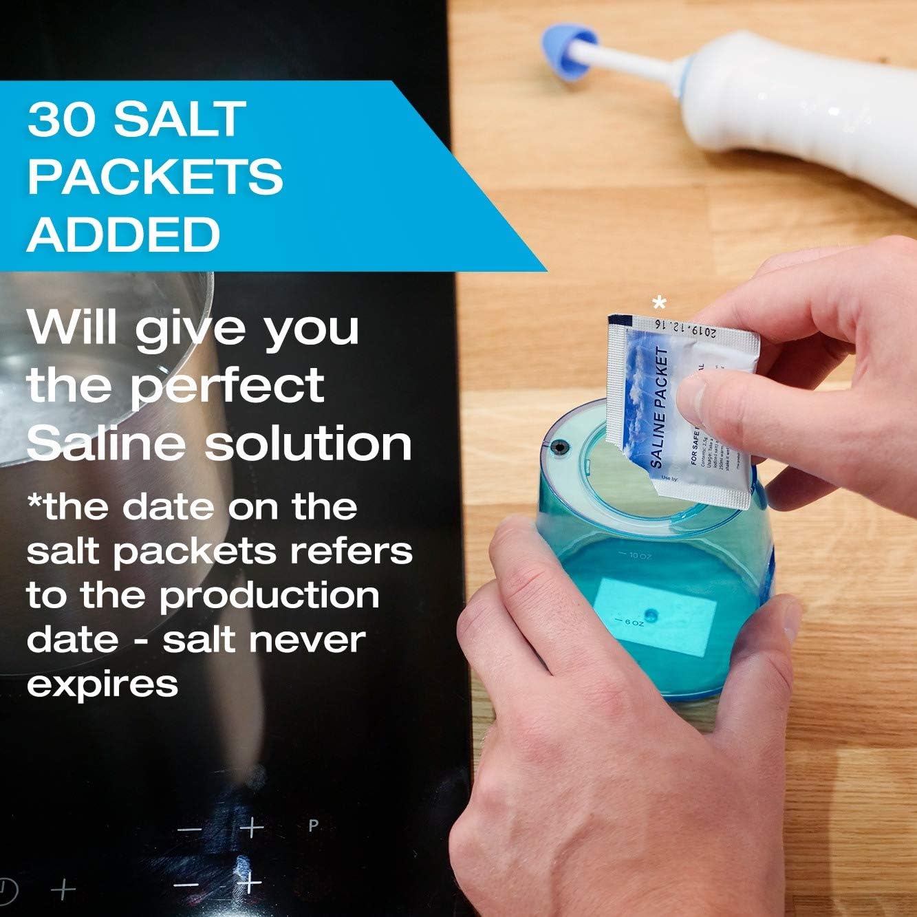 Sinus Rinse Kit by Tilcare – Perfect Nasal Rinse Machine for Sinus ...