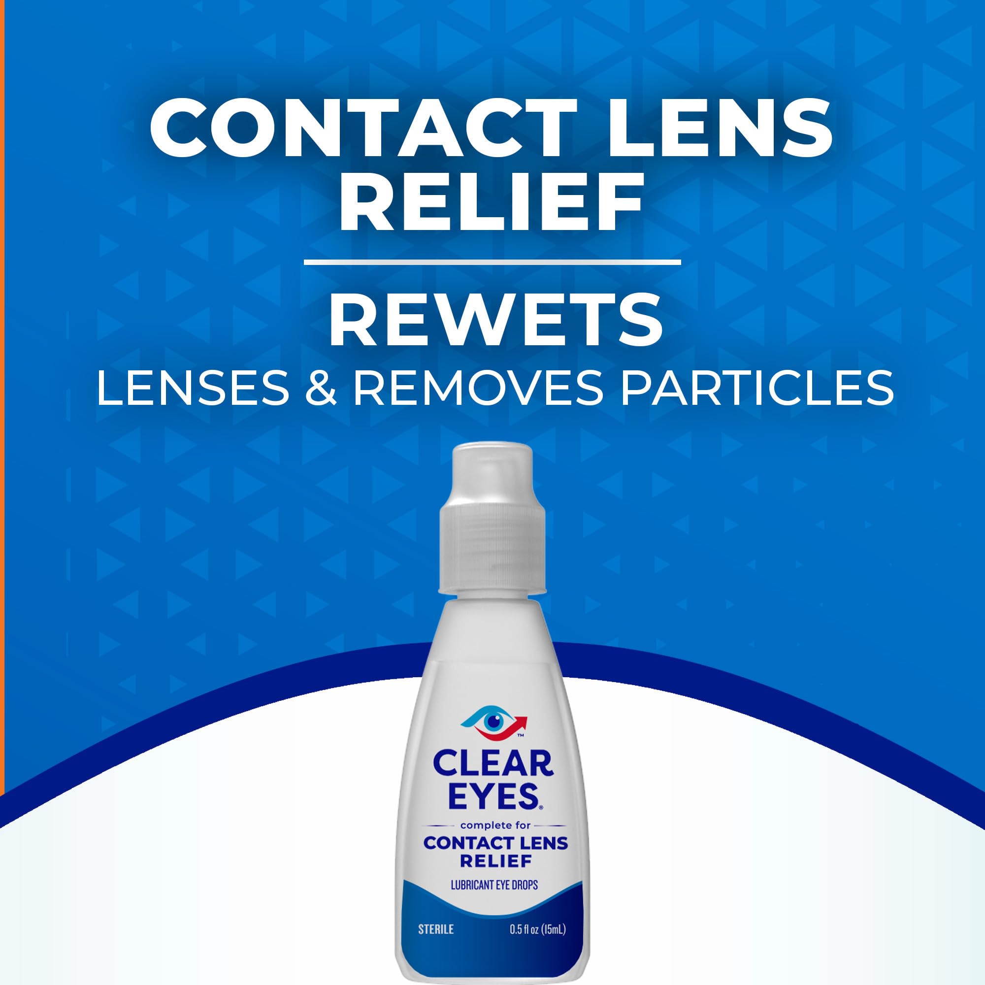 Mua Contact Lens Relief Eye Drops, 0.5 fl oz, 3 Pack trên Amazon Mỹ ...
