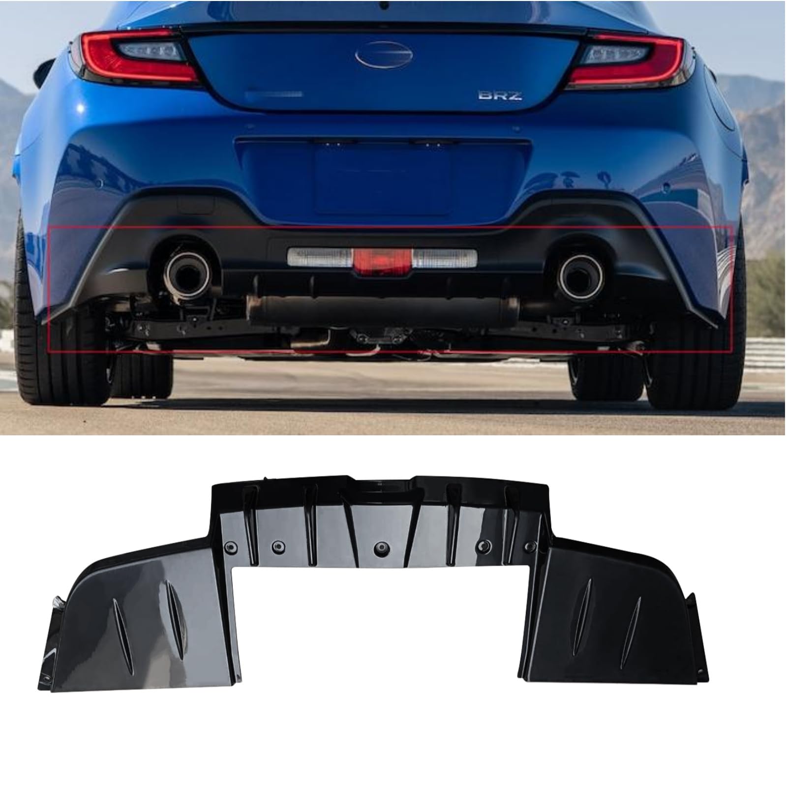 Mua CARIG GR86 Rear Diffuser, For Toyota GR86 ZN8 / Subaru BRZ ZD8 2021 ...