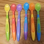 Munchkin 10062 Soft-Tip Infant Spoon, 6-Pack (Colors May Vary): Amazon ...