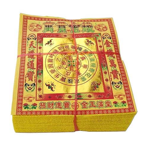 Chinese/Vietnamese Joss Yellow Paper Gold Foil for Worship Sacrifices ...