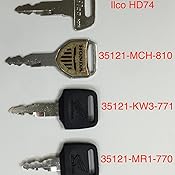 Amazon.com: Honda 35121-Mr1-770 Key, Blank (Type1): Automotive