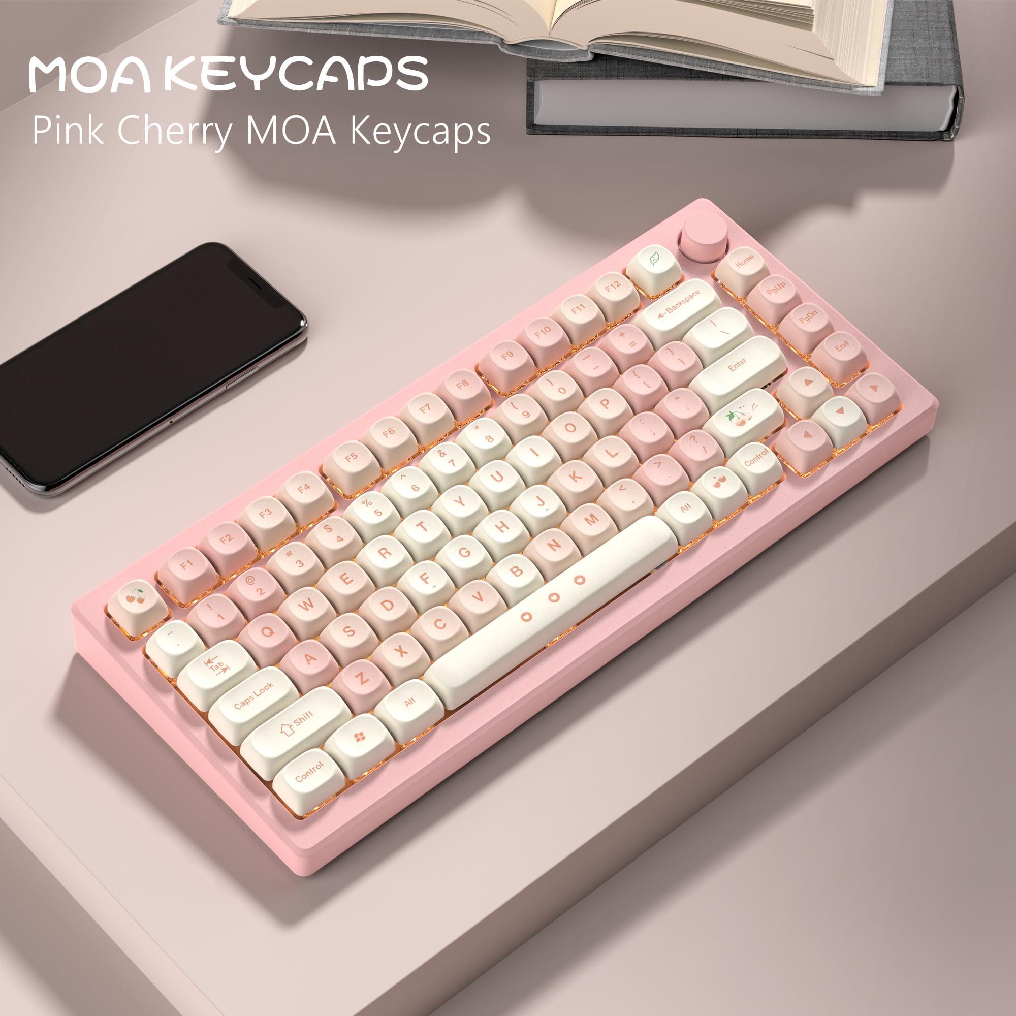 Mua PBT Keycaps - Keycaps 75 Percent, MOA Keycaps Dye-Sublimation ...