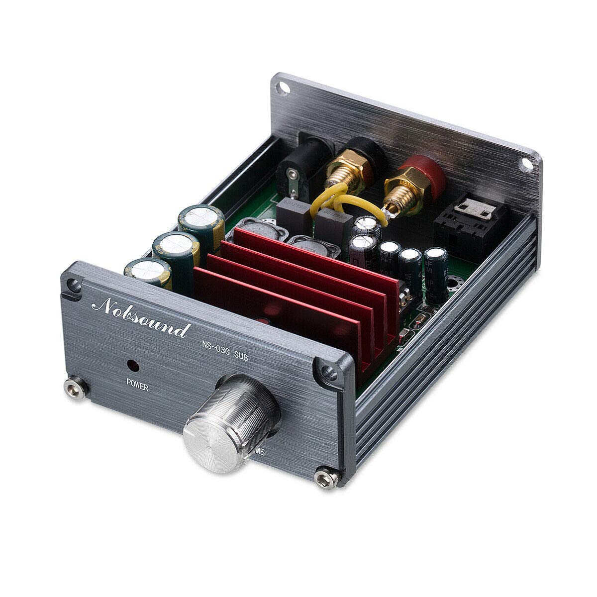 Nobsound 100W Subwoofer / Full Frequency Mono Channel: Amazon.co.uk ...